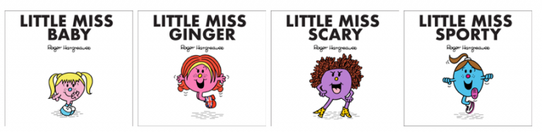 SPICE GIRLS Announce Range of LITTLE MISS Books – XIX PRESS CENTRE
